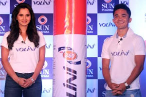 Volini announces Sania Mirza and Sunil Chhetri as brand ambassadors - MxMIndia