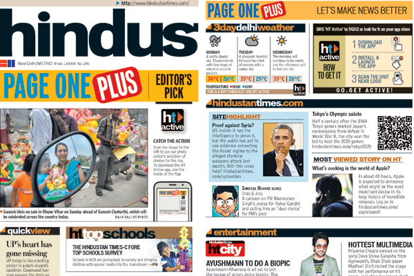 HT goes for new-look, introduces tearaway add-on as â€˜Page One Plusâ ...