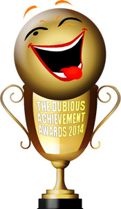 Have you sent your nominations for the Mediaah! Dubious Achievement ...