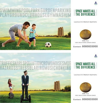 Space makes all the diff for K Raheja Corp's brand campaign - MxMIndia