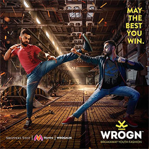 Virat Kohli spreads new message for Wrogn - MxMIndia
