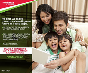Mahindra Lifespaces #IAmGreenArmy campaign on social media - MxMIndia