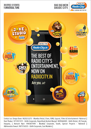 Radio City expands digital offering in India - MxMIndia