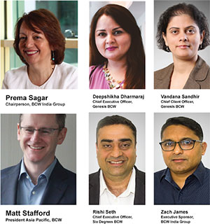 Genesis BCW & Six Degrees BCW merge to become 'BCW India Group' - MxMIndia