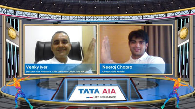 Tata AIA signs Neeraj Chopra - MxMIndia