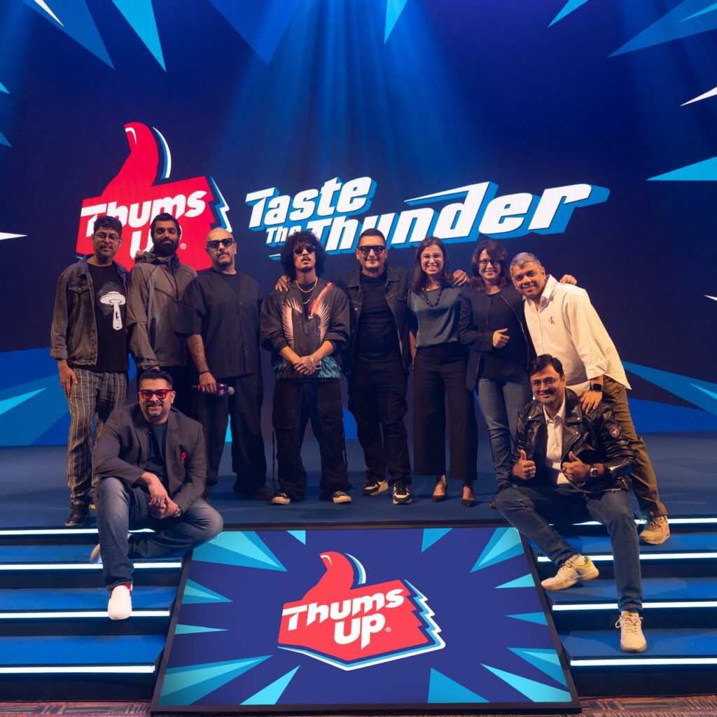 Thums Up launches 'Taste the Thunder' anthem with Hanumankind & Vishal ...