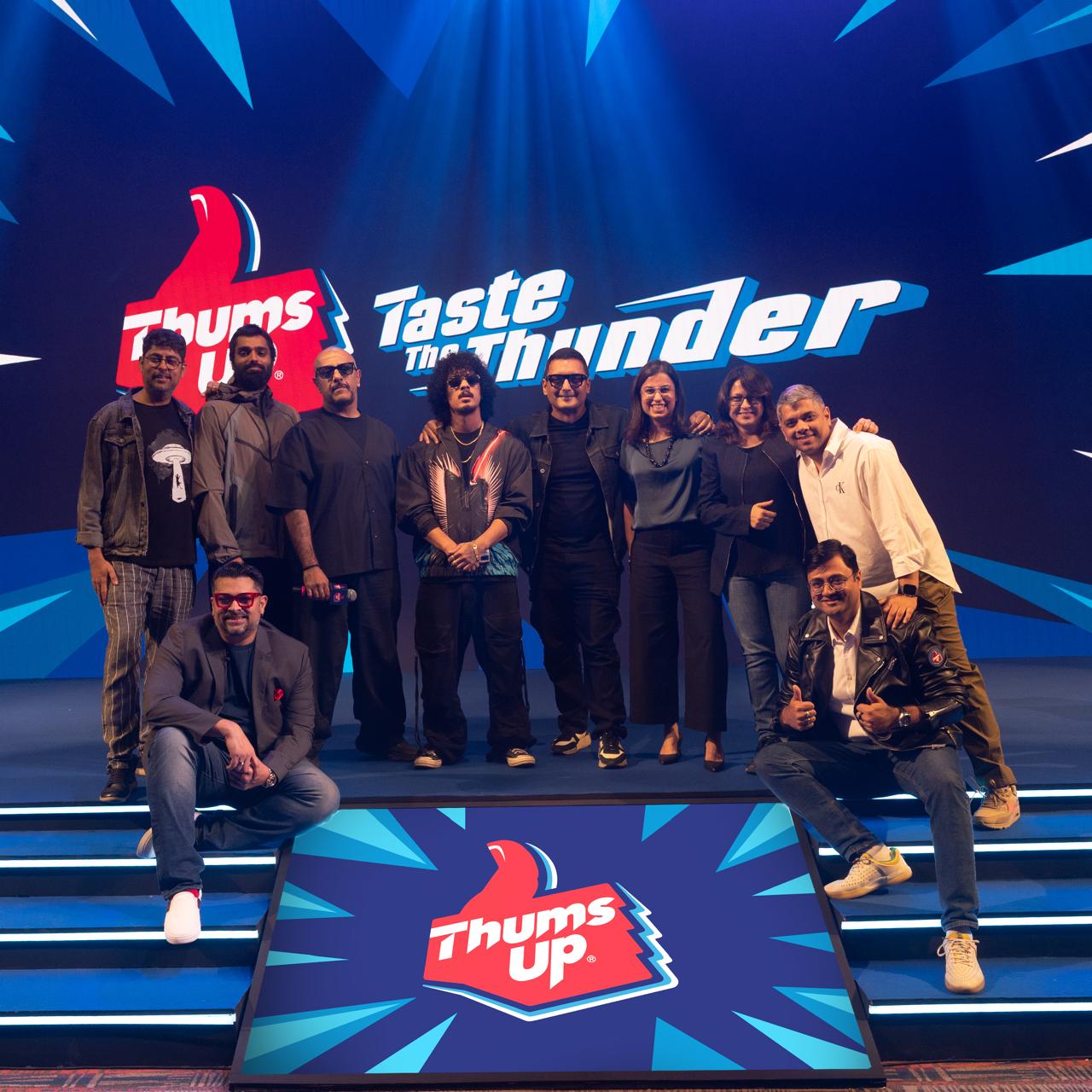 Thums Up launches 'Taste the Thunder' anthem with Hanumankind & Vishal ...
